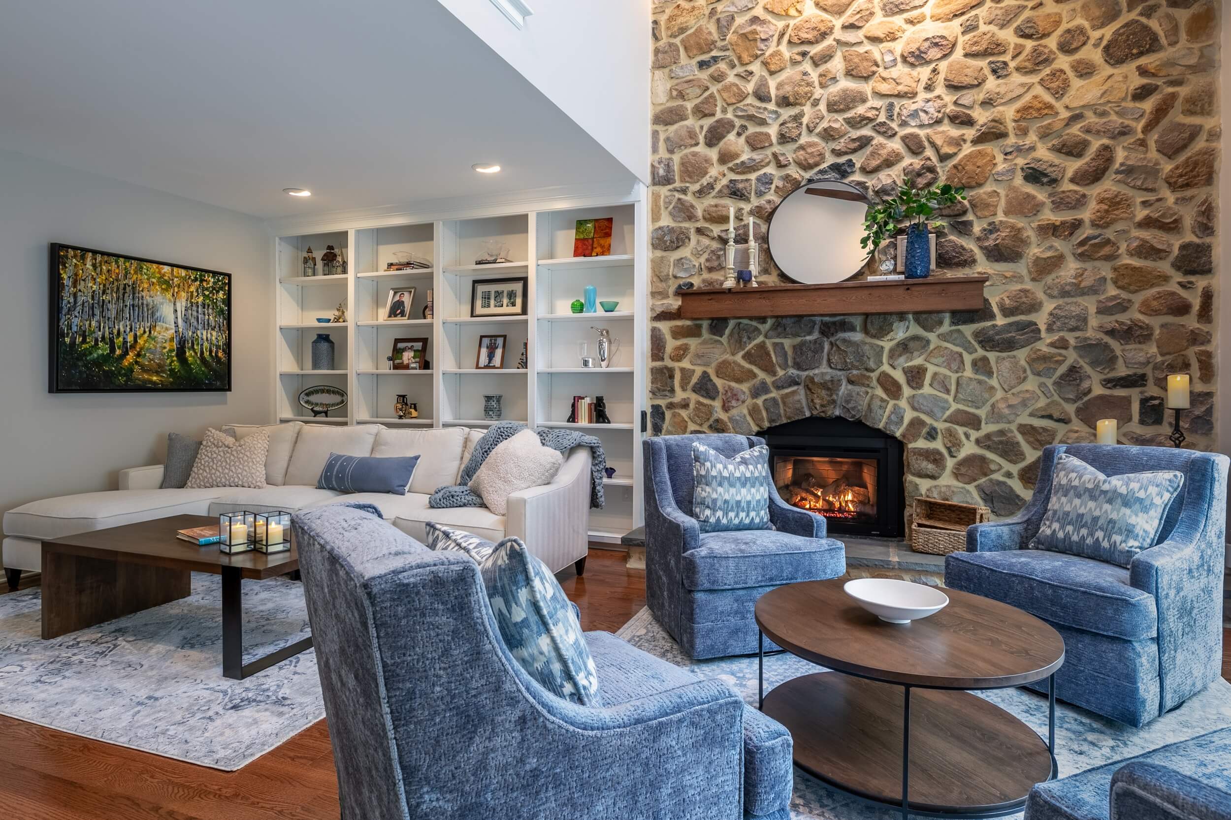 Philadelphia Great Room Interior Design | Diane Bishop Interiors